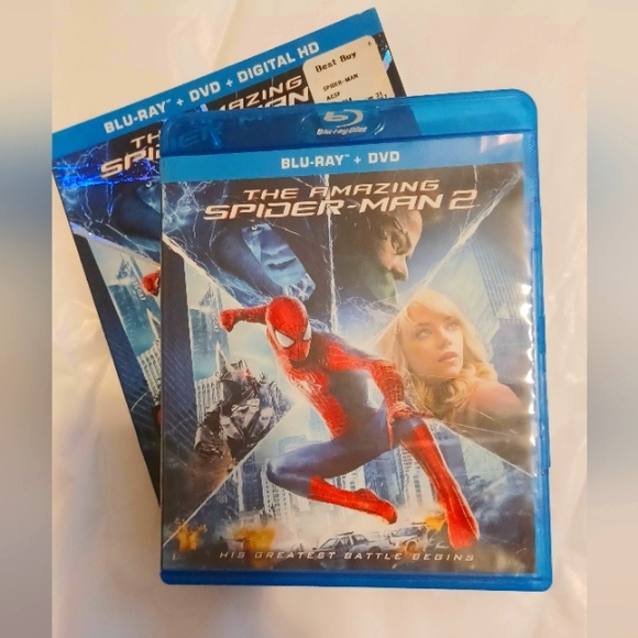 Media | The Amazing Spider Man 2blue Ray Dvd | Poshmark